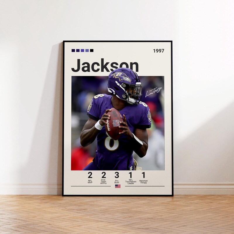 Lamar Jackson - Etsy