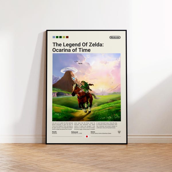 Zelda Poster - Etsy