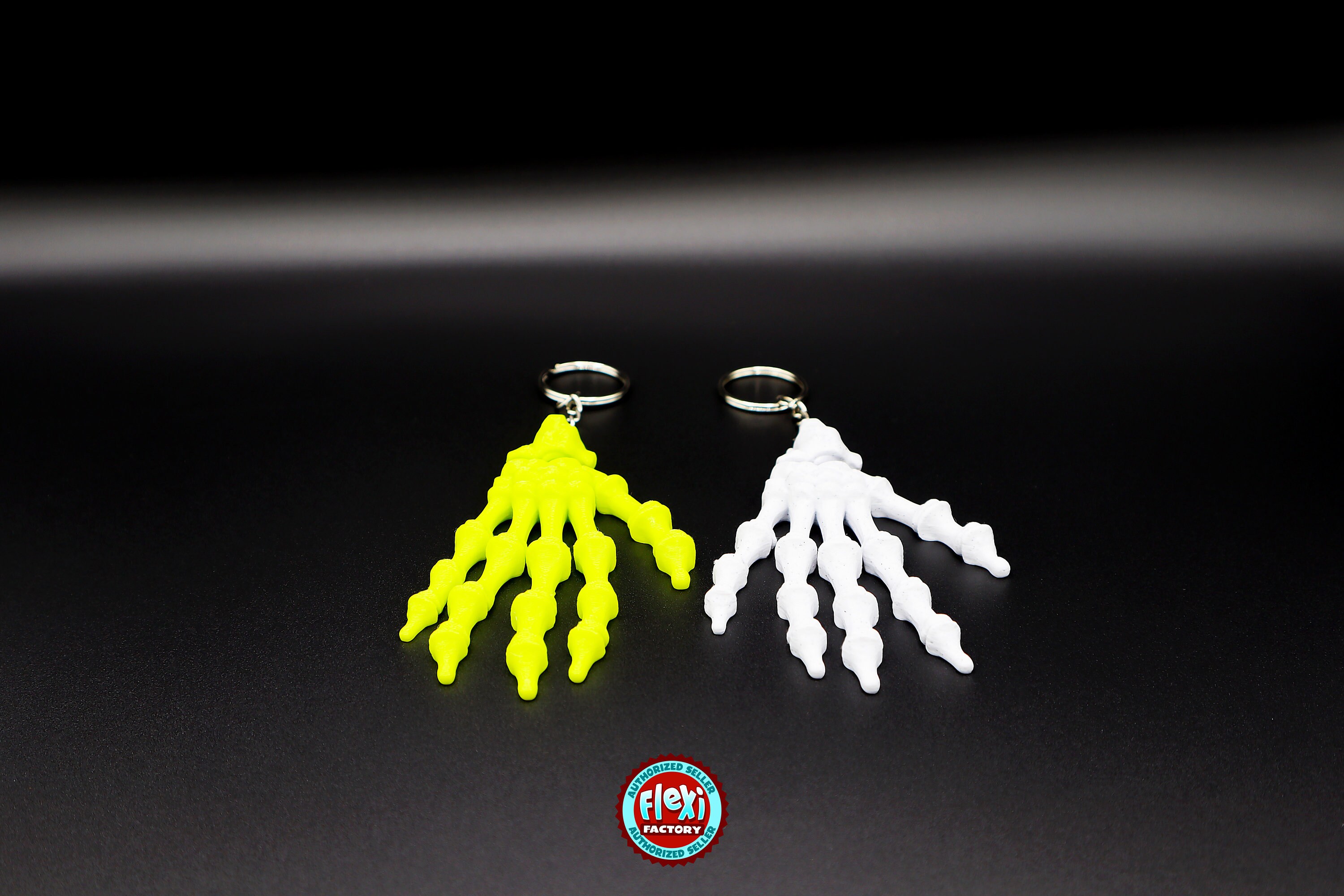 3D Printed Articulated Skeleton Keychain Flexible Skeleton - Etsy