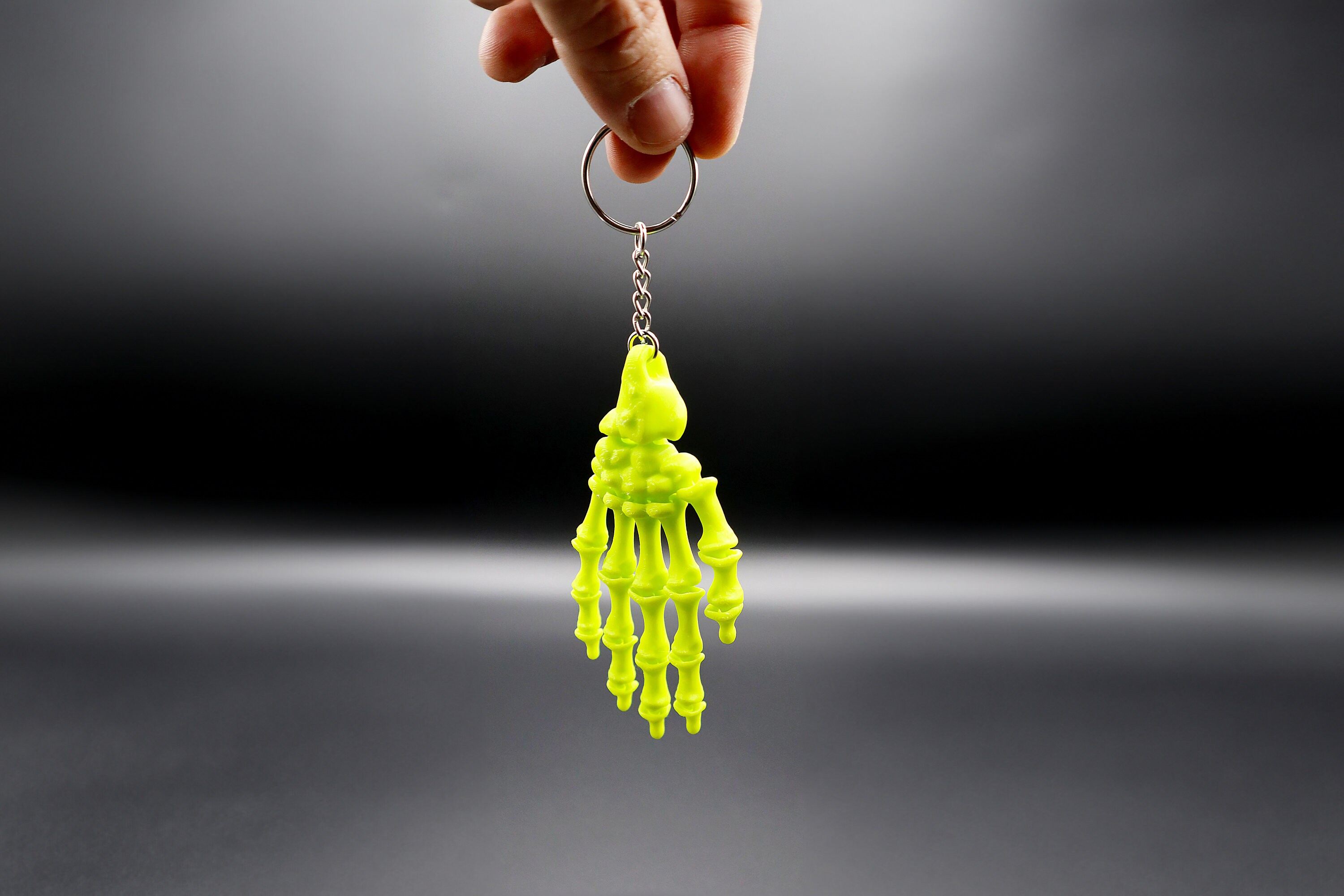 3D Printed Articulated Skeleton Keychain Flexible Skeleton - Etsy