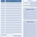 Student Digital Planner Blue Printable Planner, Assignment Tracker ...