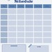 Student Digital Planner Blue Printable Planner, Assignment Tracker ...