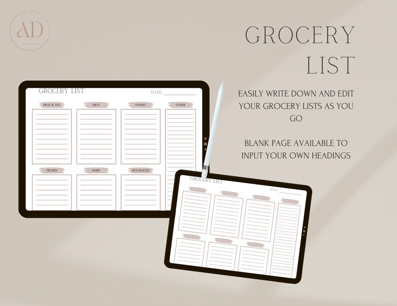 Weekly Meal Planner, Shopping Lists, Grocery List, Weekly Dinner ...