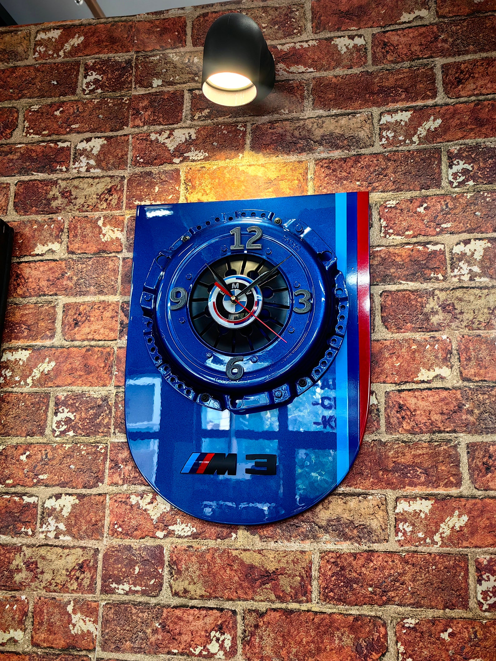 Car Parts Furniture, Clock, Wall Clock, Cutch Clock, , Automotive Decor ...