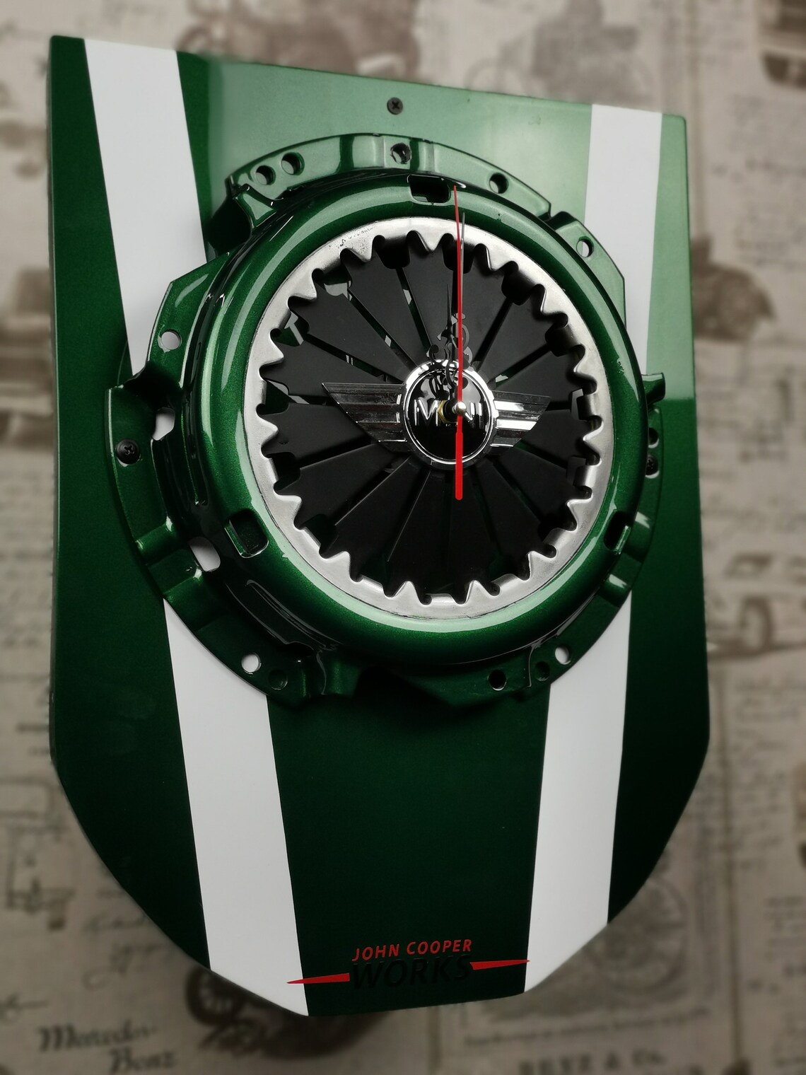 Car Parts Furniture, Clock, Wall Clock, Cutch Clock, , Automotive Decor ...