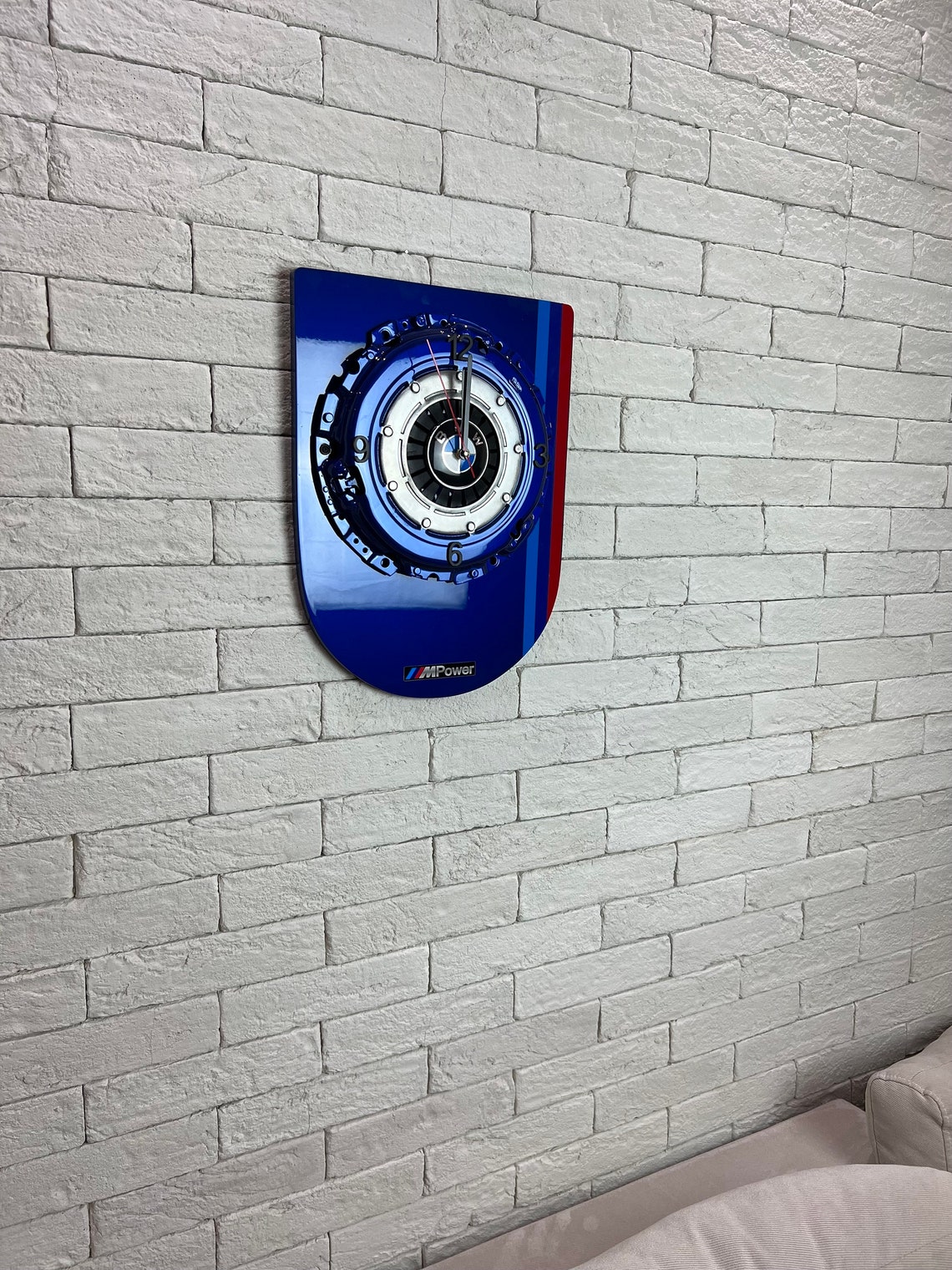 Car Parts Furniture, Clock, Wall Clock, Cutch Clock, , Automotive Decor ...