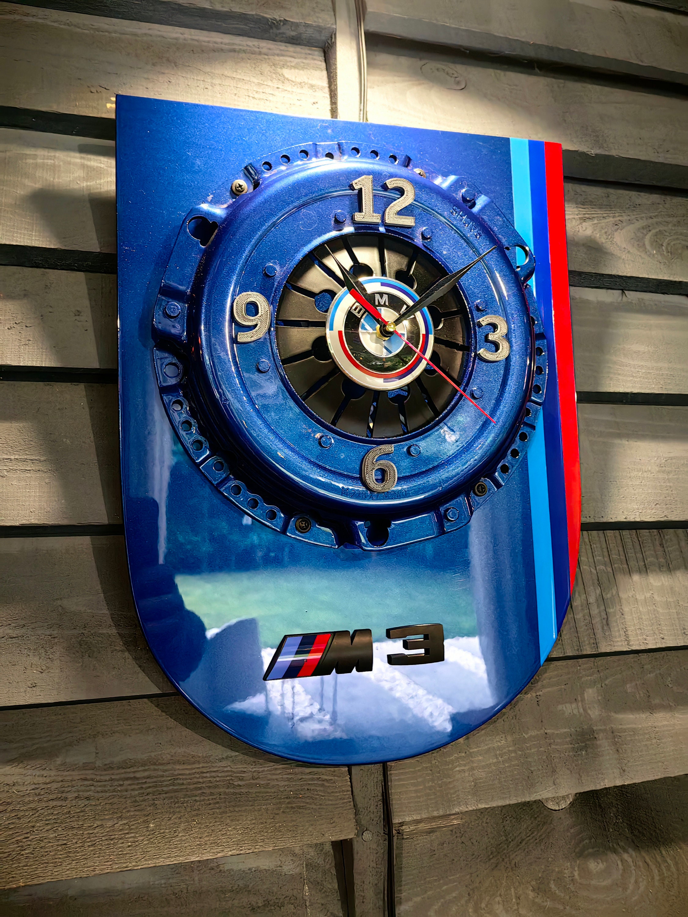 Car Parts Furniture, Clock, Wall Clock, Cutch Clock, , Automotive Decor ...