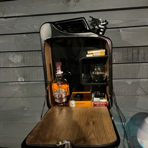 Jerry Can Bar, Fuel Mini Bar,handmade Fuel Bar,personal Alcohol ...