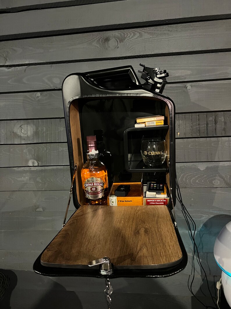 Jerry Can Bar, Fuel Mini Bar,handmade Fuel Bar,personal Alcohol ...