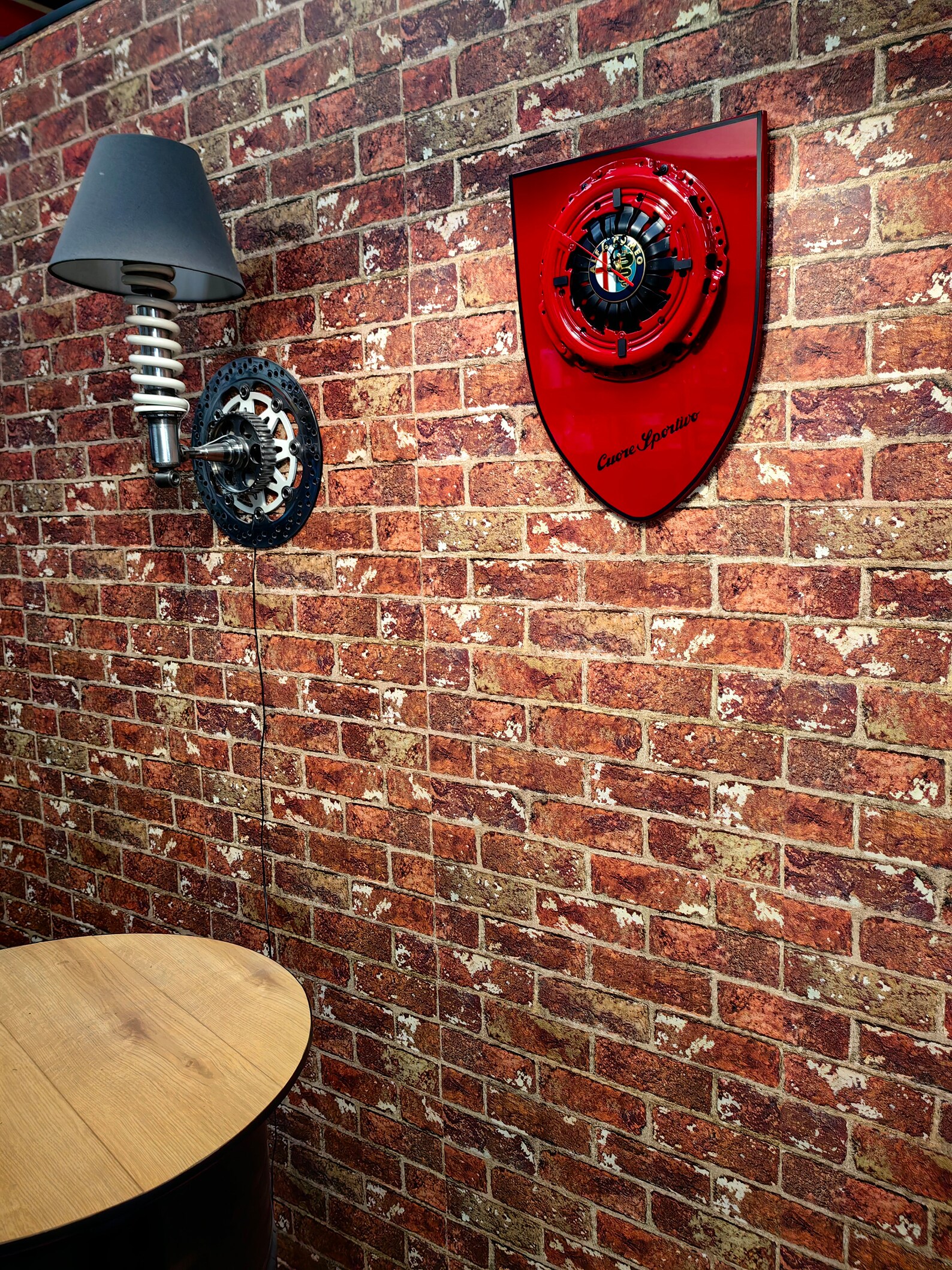 Car Parts Furniture, Clock, Wall Clock, Cutch Clock, , Automotive Decor ...