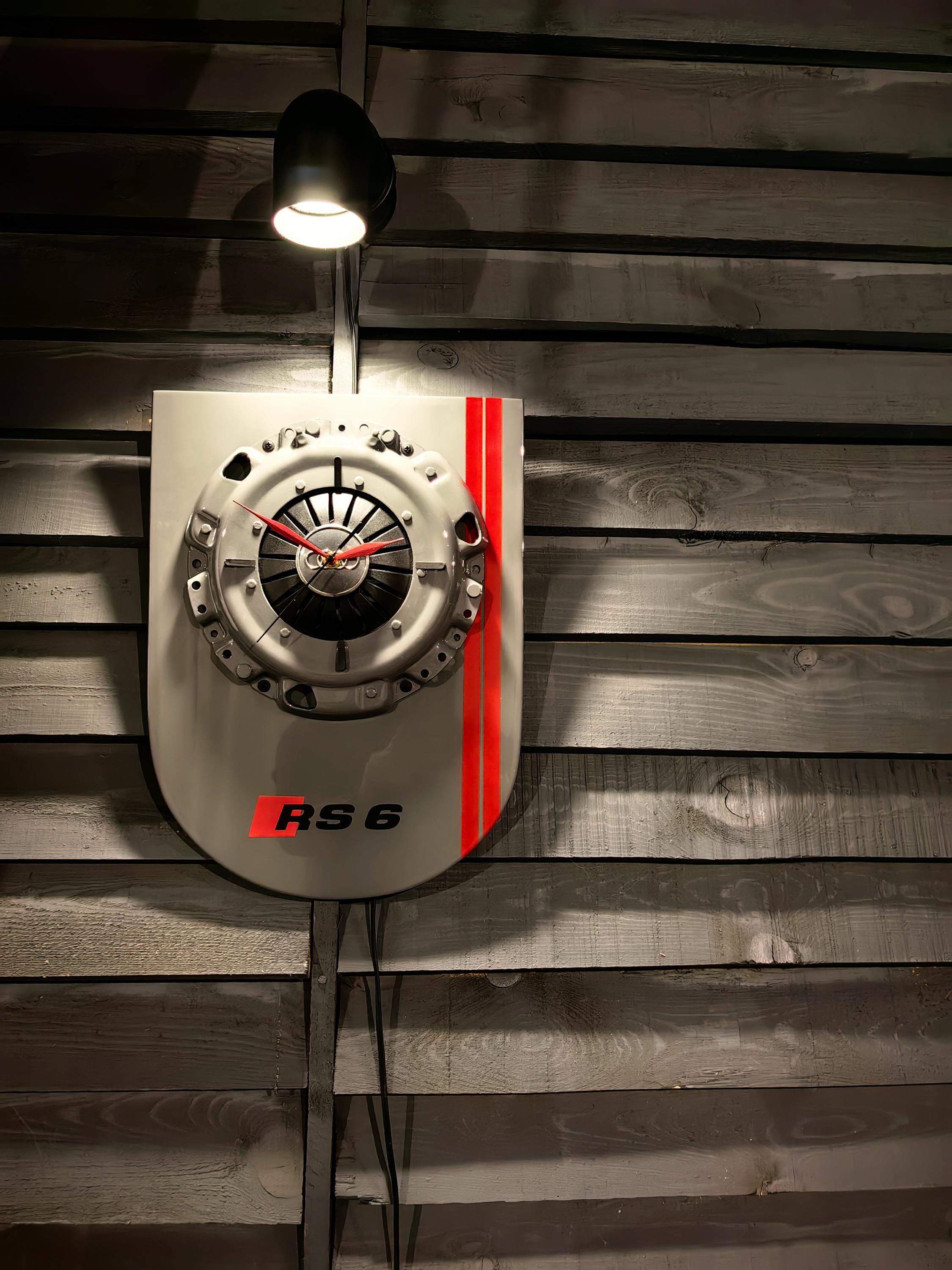 Car Parts Furniture, Clock, Wall Clock, Cutch Clock, , Automotive Decor ...