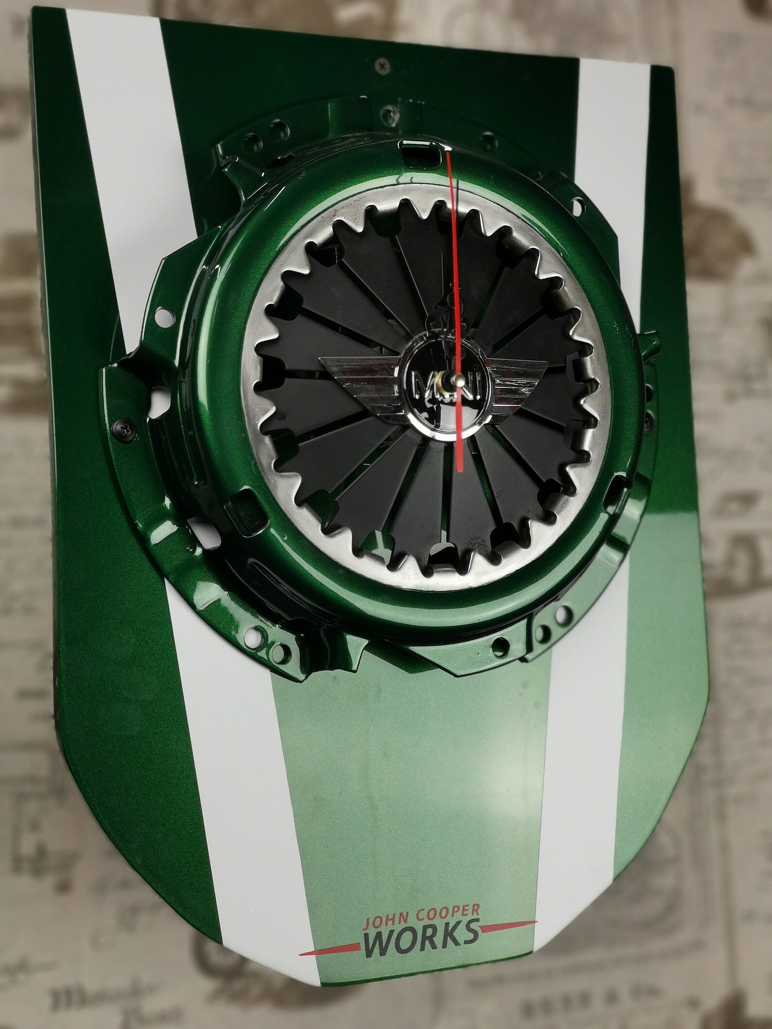 Car Parts Furniture, Clock, Wall Clock, Cutch Clock, , Automotive Decor ...