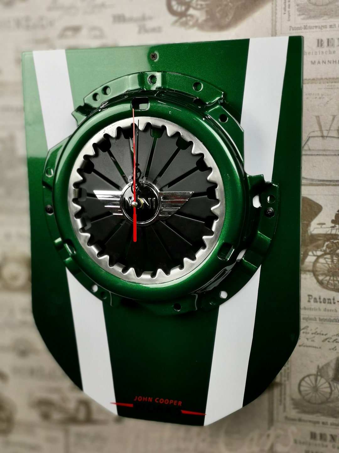 Car Parts Furniture, Clock, Wall Clock, Cutch Clock, , Automotive Decor ...