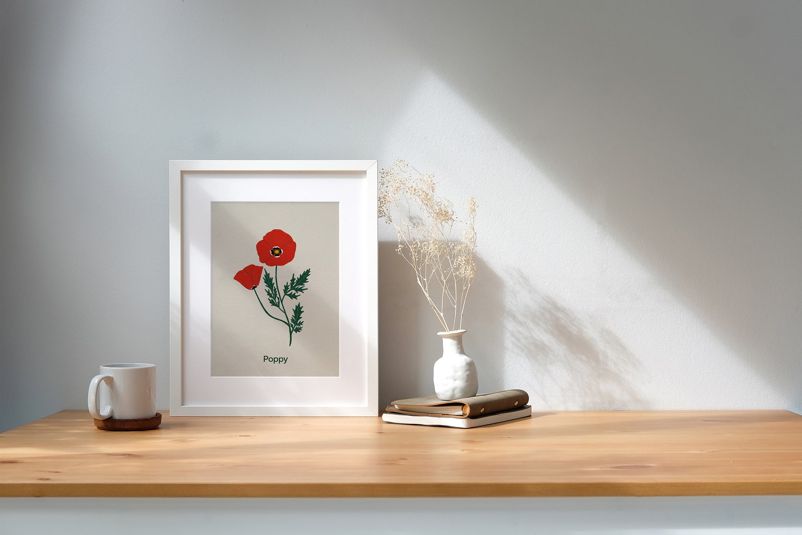 Hand-illustrated Poppy Print: Botanical Flower Illustration - Etsy