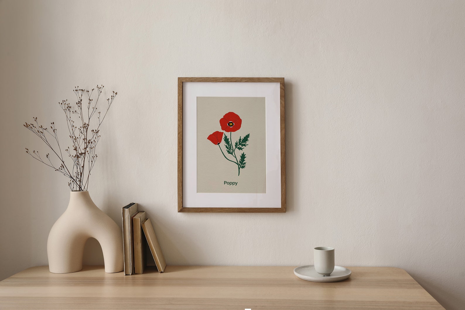 Hand-illustrated Poppy Print: Botanical Flower Illustration - Etsy