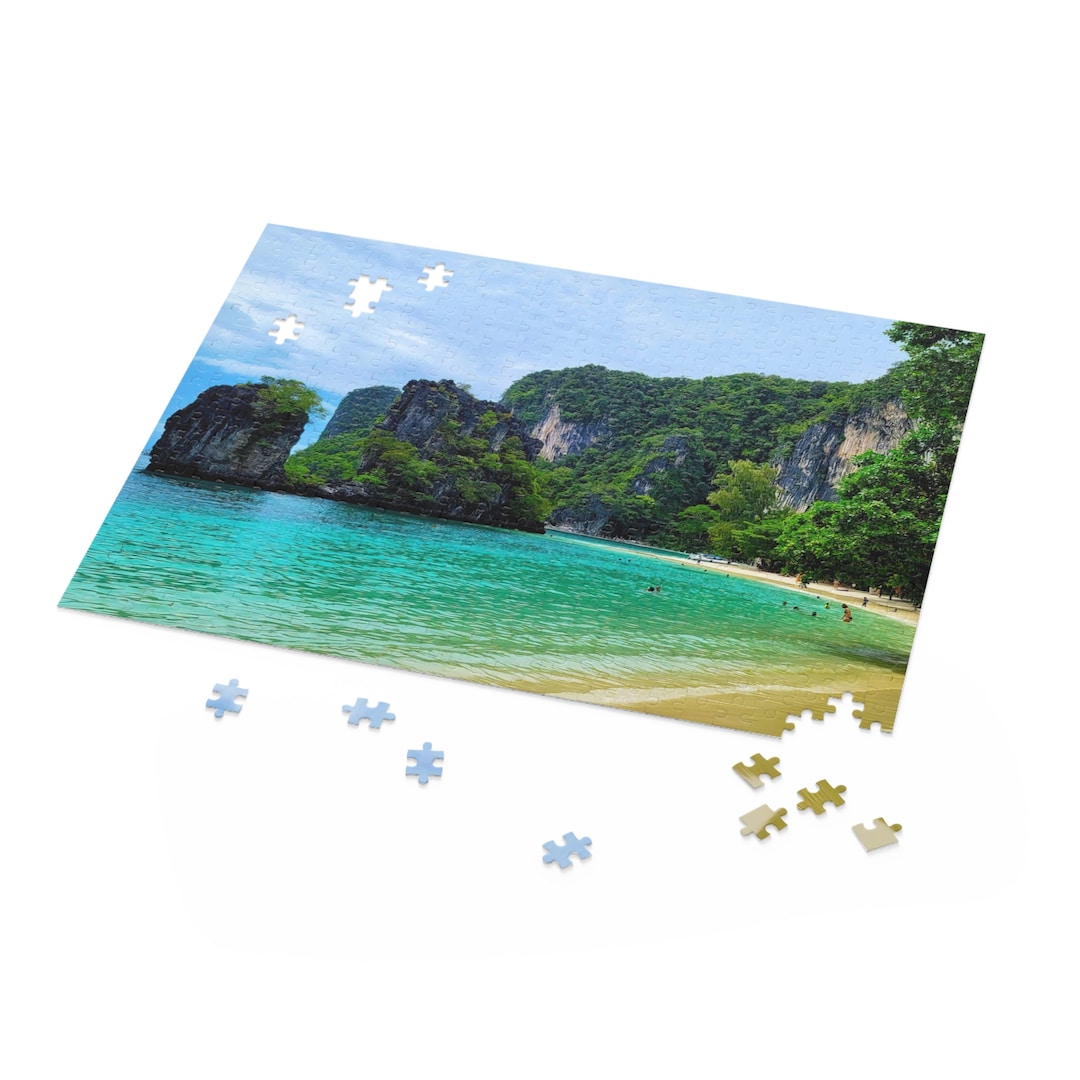 Puzzles 252 and 500 Piece Jigsaw Thai Island Beach Turquoise - Etsy