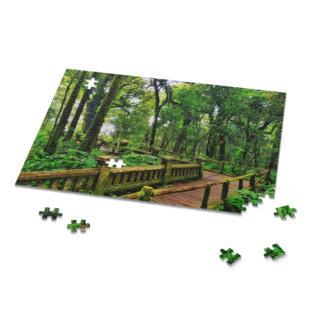 Jigsaw Puzzle Photo Jungle Nature Trail Thailand 252 and 500 Piece ...