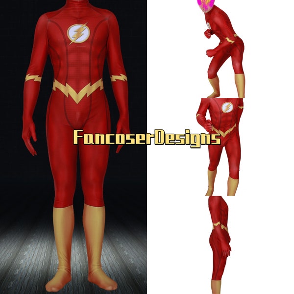 Flash Costume - Etsy