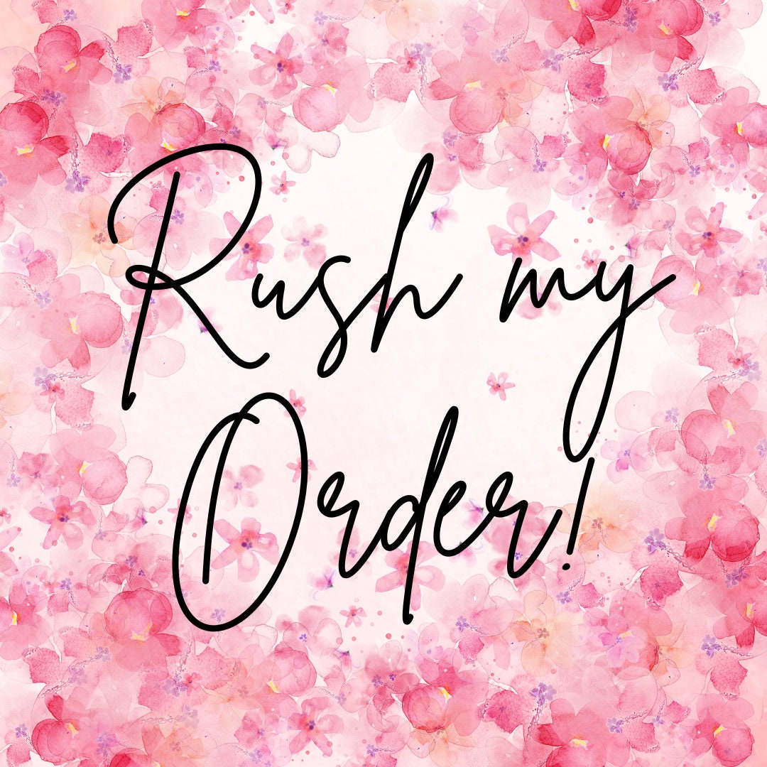 Rush My Order-press on Nails - Etsy