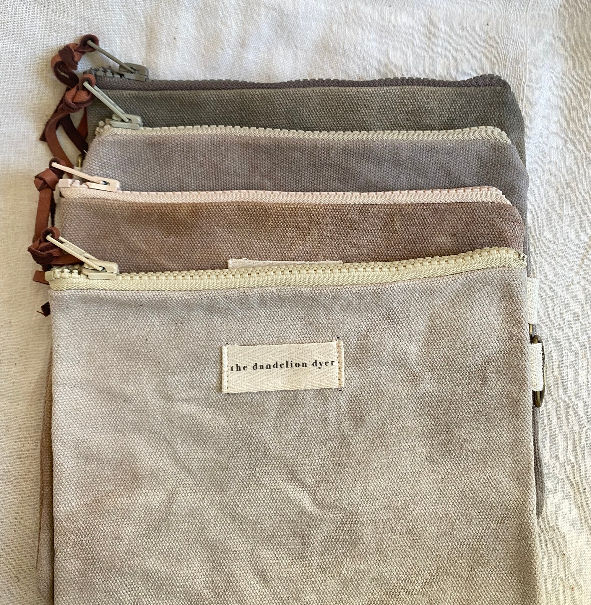 Waxed Canvas Pouches - Etsy