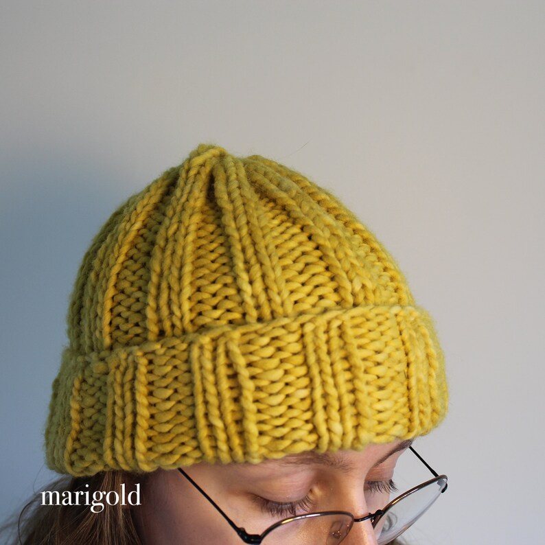 Naturally Dyed Hand-knit Toques - Etsy