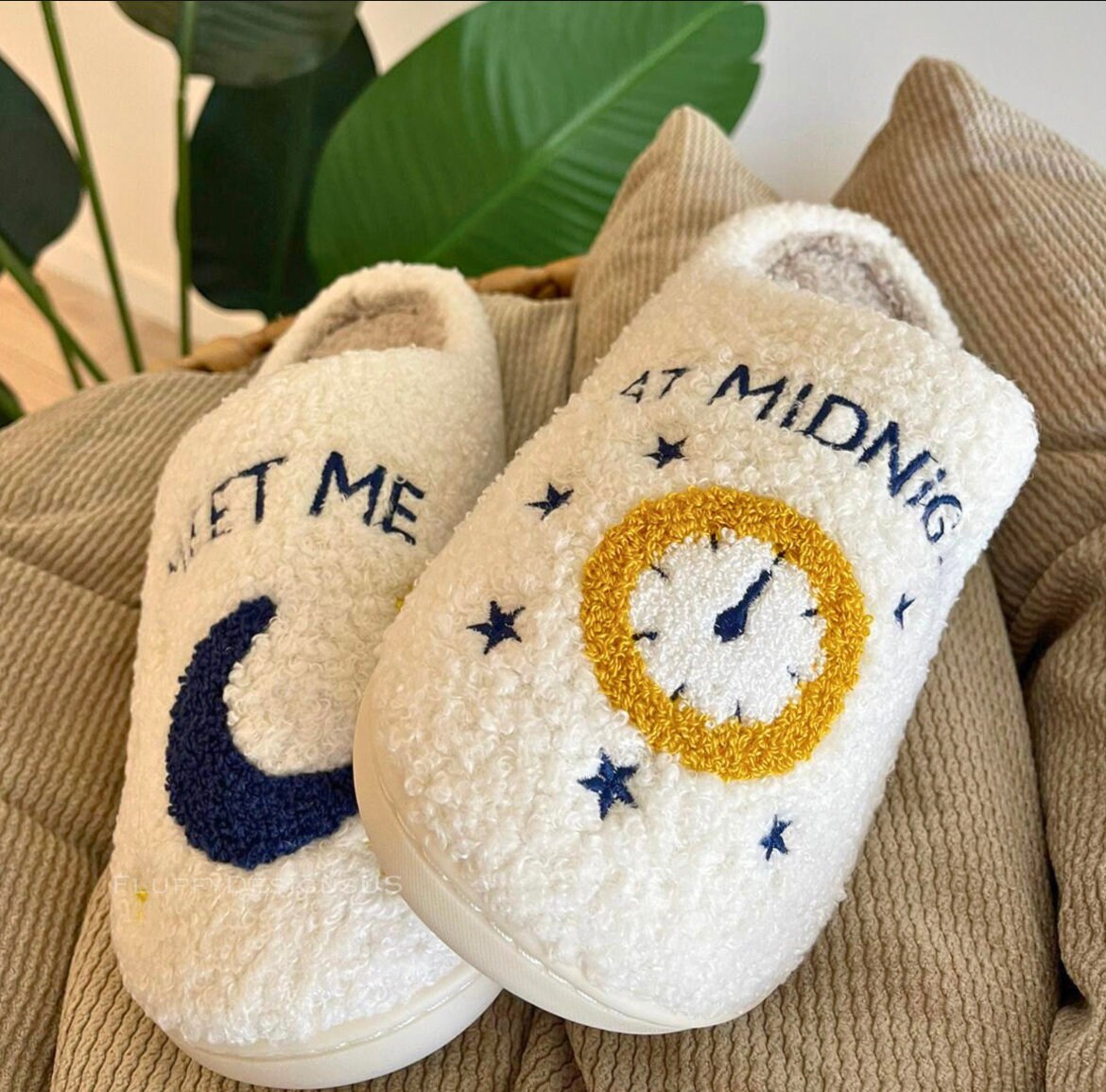 Meet Me at Midnight Slippers Taylor Swift Slippers Cozy Fuzzy Slippers ...