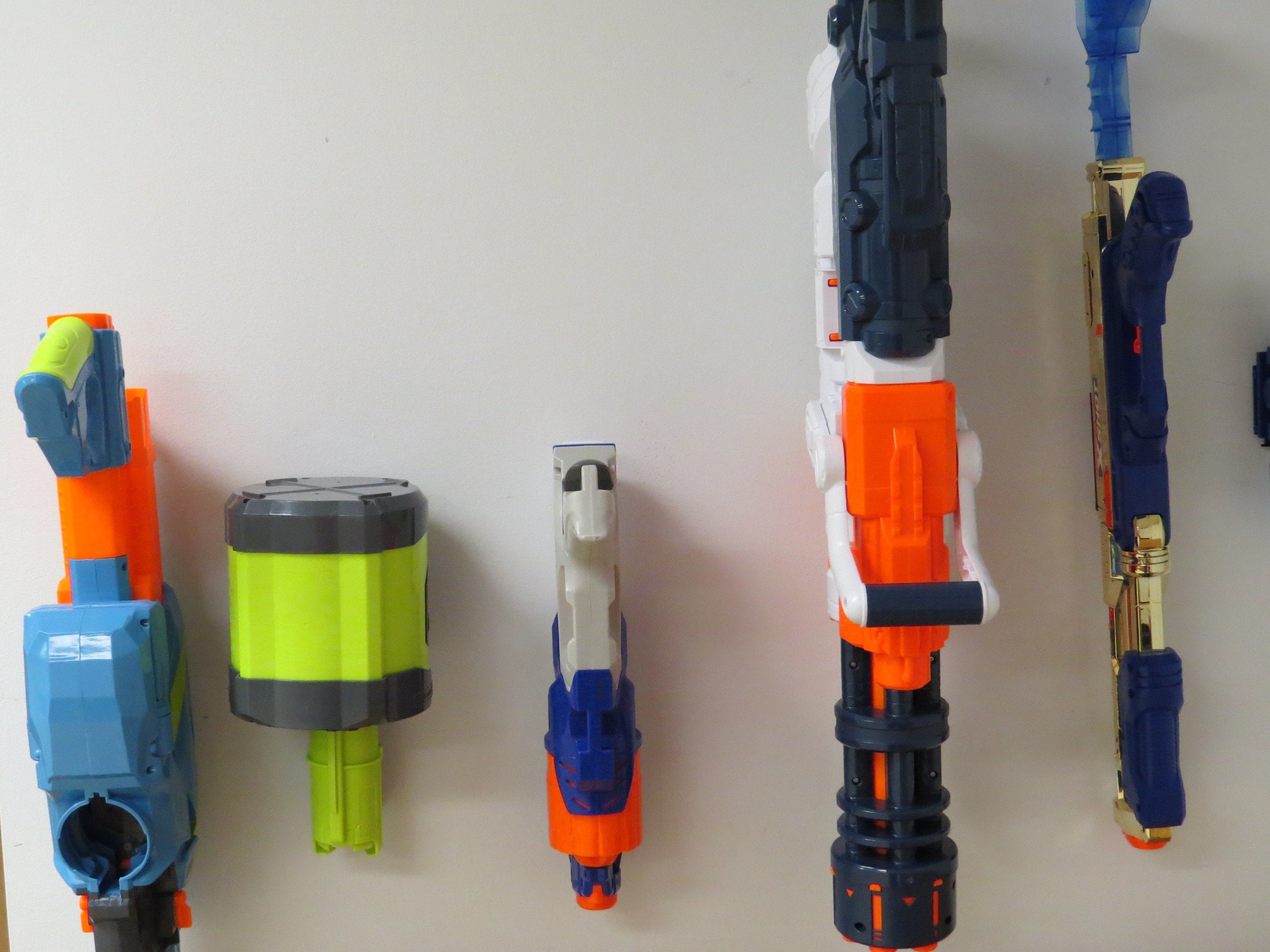 Nerf Zuru Blasters Wall Mount (5-pack) - Etsy