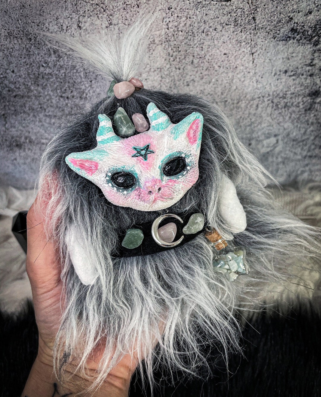 BAPHOMET OOAK Fantasy Creature Magical Fairy Doll - Etsy