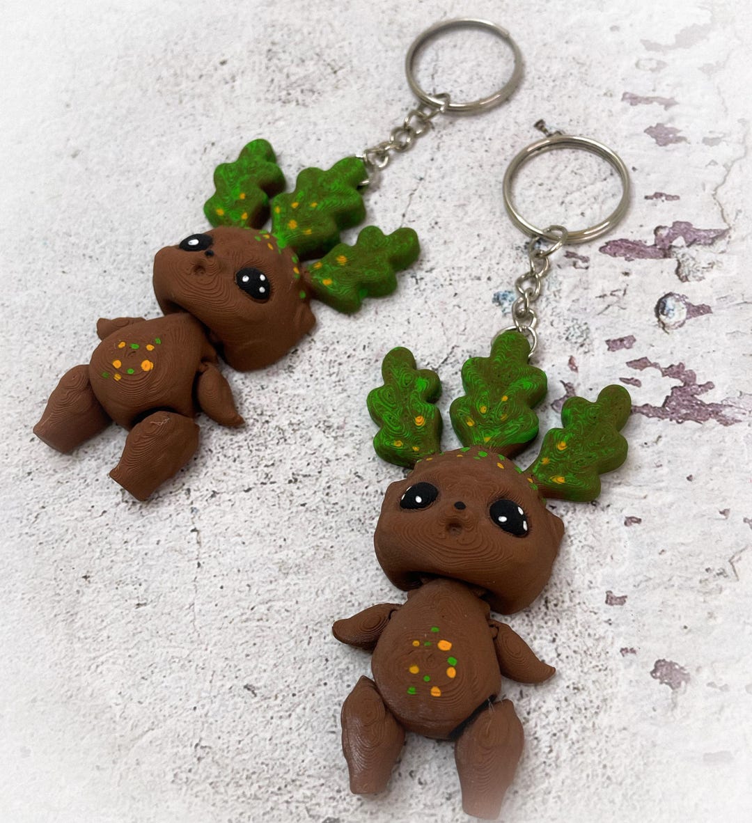 Keychain Mandrake Flexi Pendant Chibi Cute - Etsy