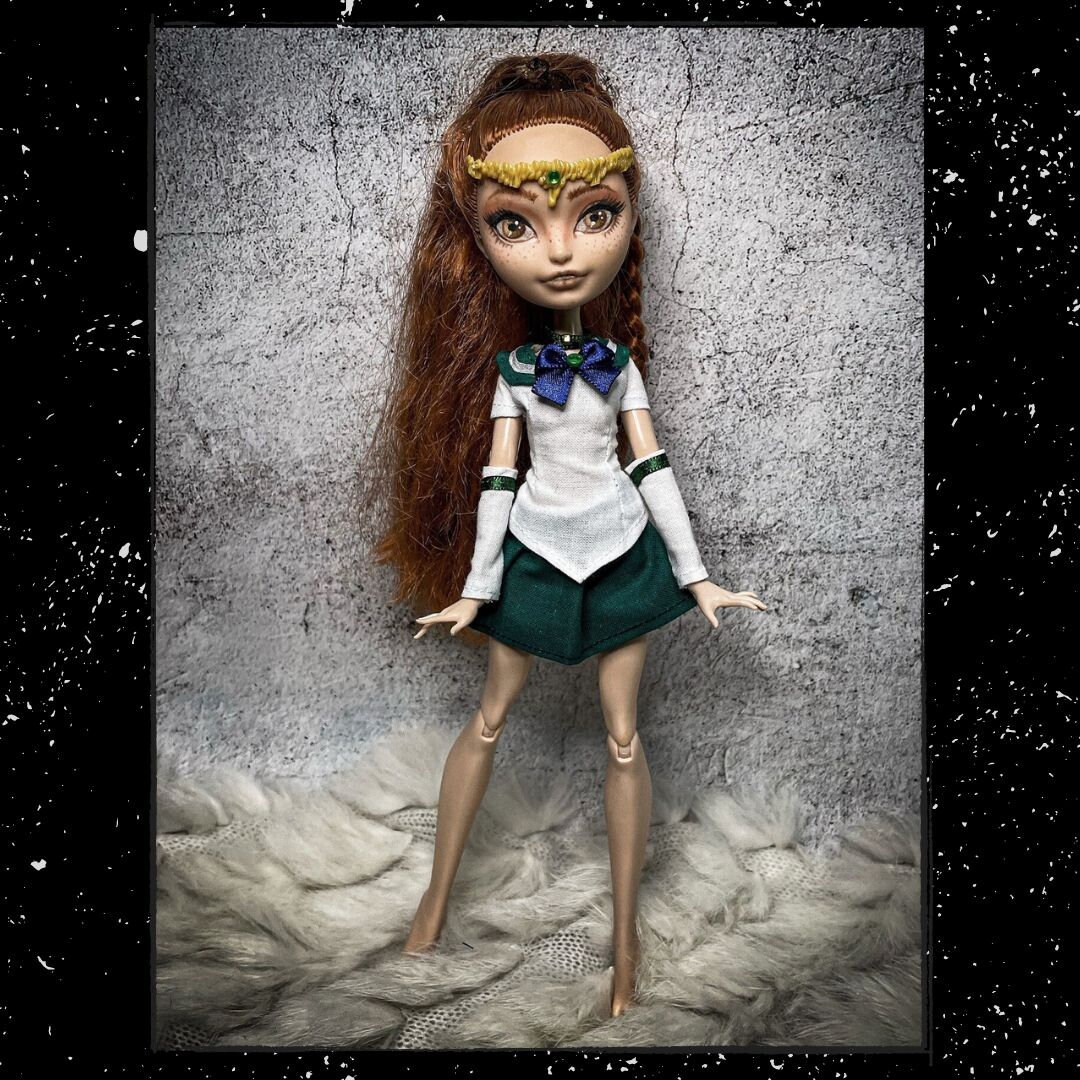 Sailor Neptune Set Clothes Doll Clothes Custom - Etsy