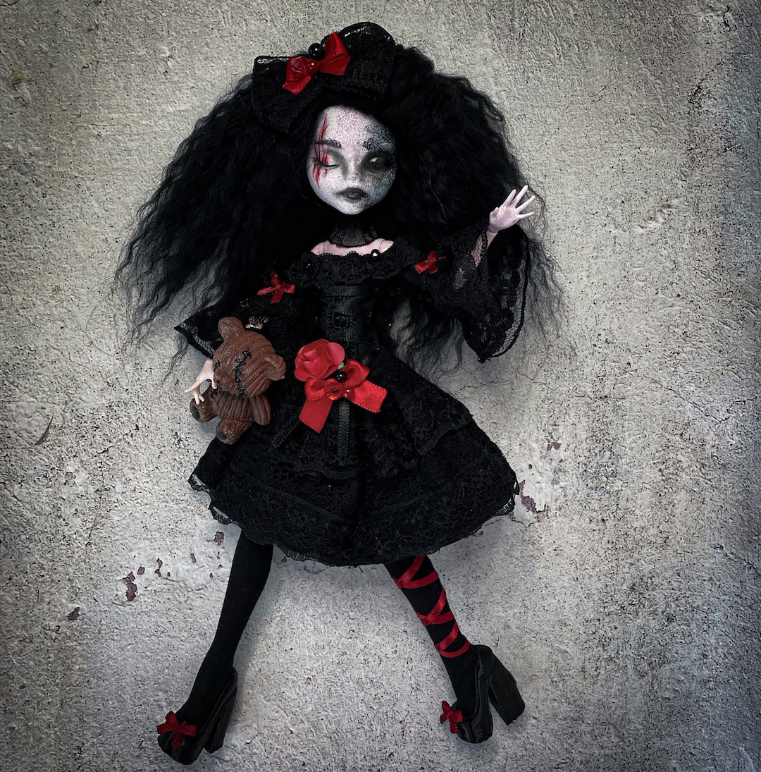 Horror Doll OOAK Monster Doll Custom Doll Art - Etsy