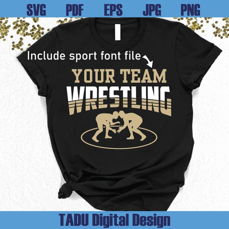 Wrestling Svg - Etsy