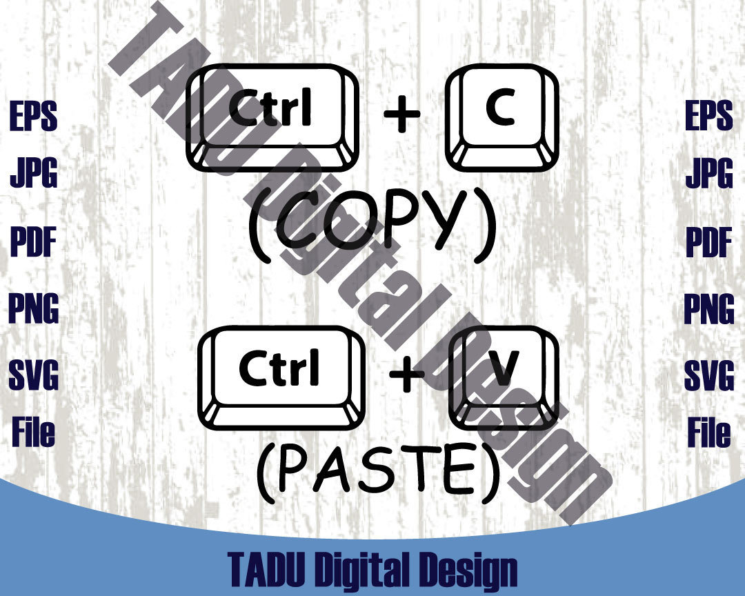 Copy Paste Svg Father and Baby Matching Svg Ctrl C Ctrl V Svg - Etsy