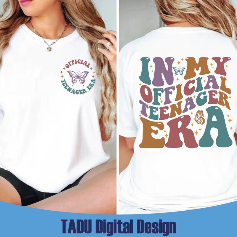 Official Teenager Svg - Etsy