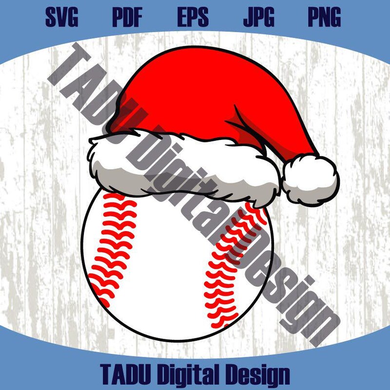 Baseball Christmas Svg - Etsy