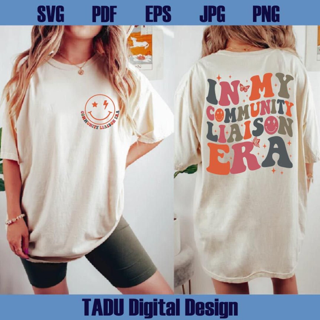 In My Community Liaison Era Svg Wavy Stacked Pocket Design Community ...