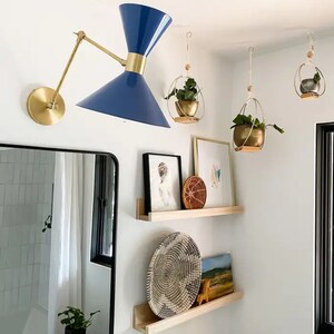 Large Scale 'monarch' Articulated Wall Mount Lamp in Bronze by the True ...
