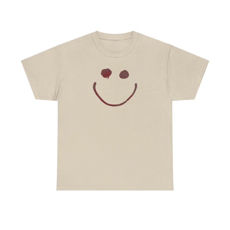 SMILEY FACE Unisex Heavy Cotton Tee - Etsy