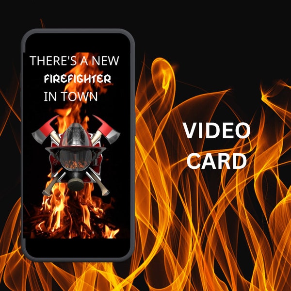 Firefighter Congratulations Card - Etsy