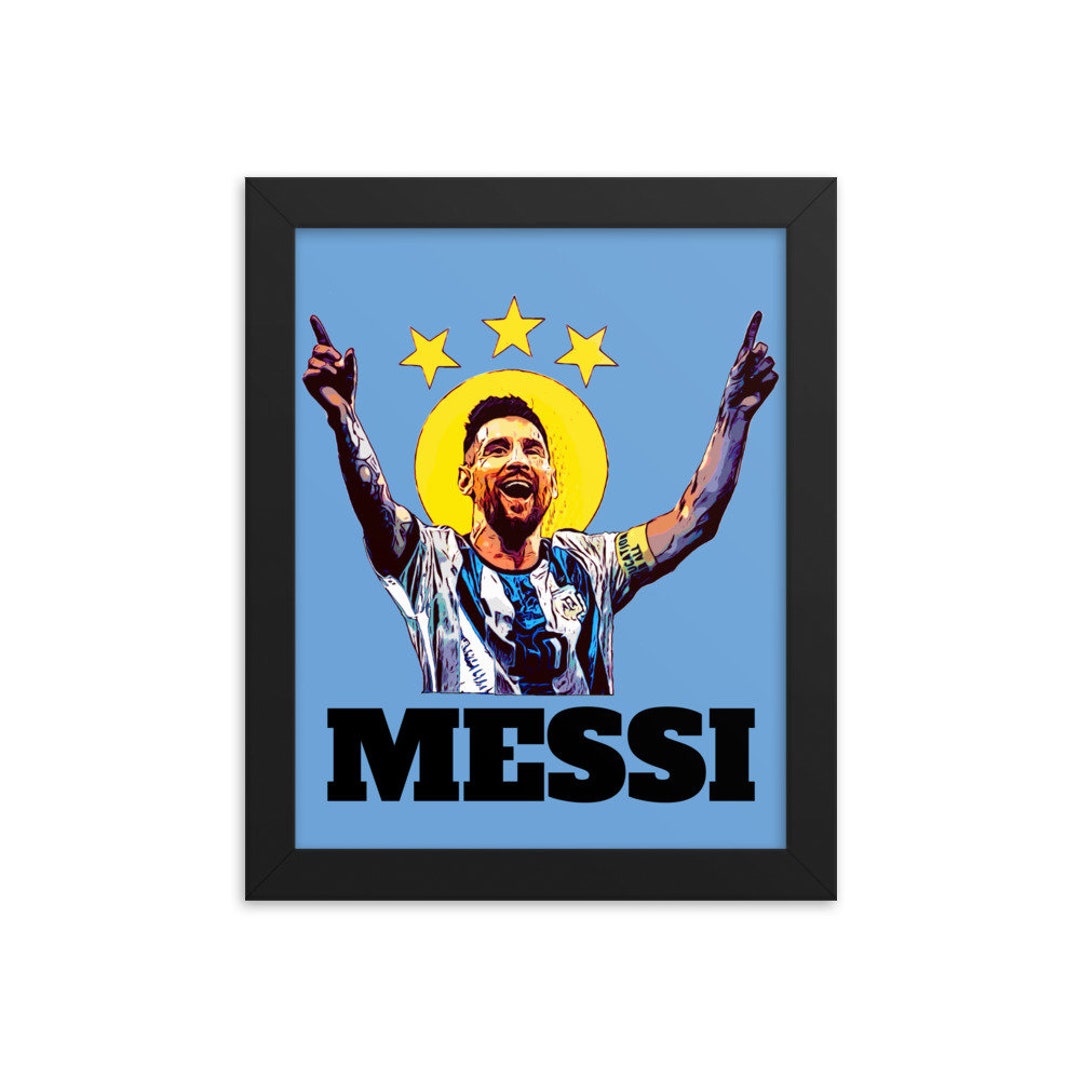 Messi Frame - Etsy