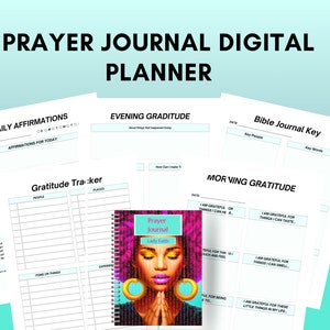 Prayer Journal Digital Prayer Journal, Notebooks, Planners, Art ...