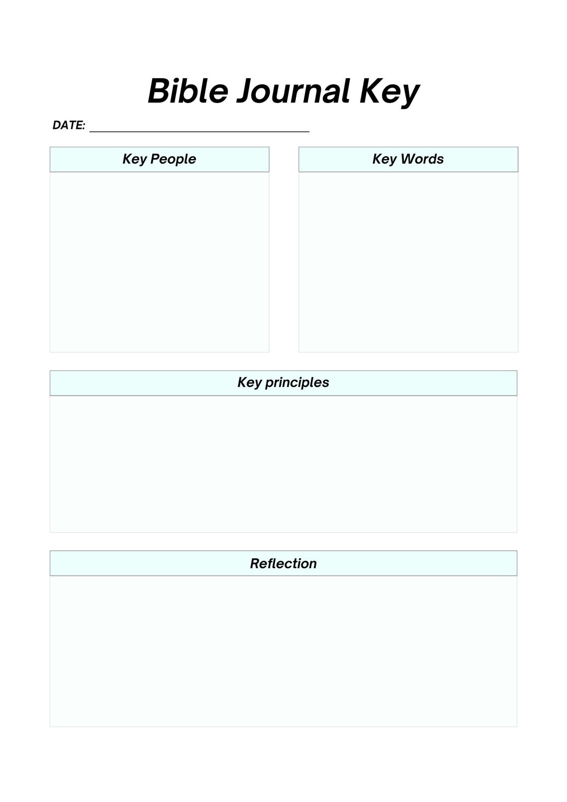 Prayer Journal Digital Prayer Journal, Notebooks, Planners, Art ...