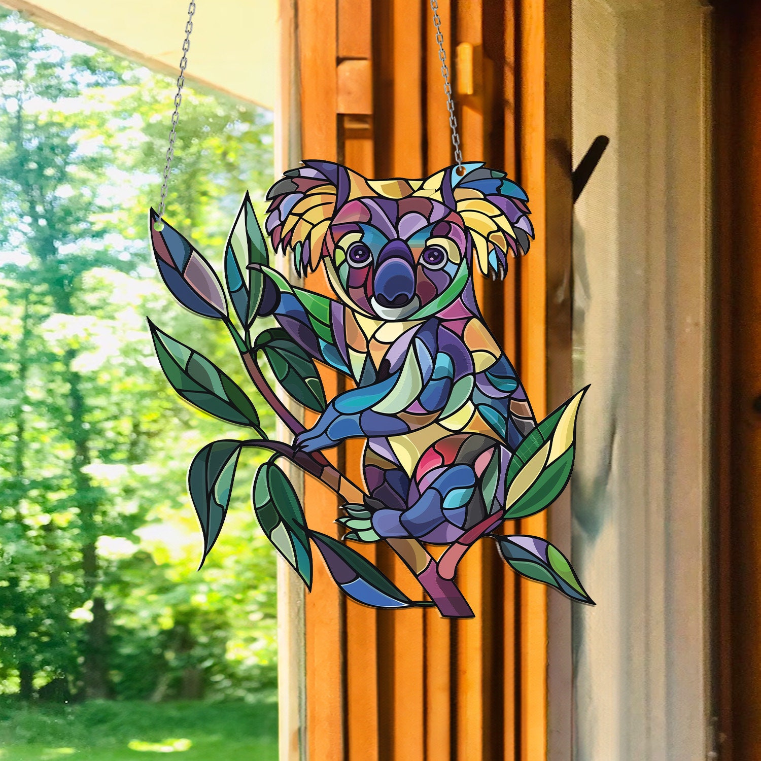 Koala Acrylic Window Hanging, Cute Koala Home Decor, Koala Kitchen ...
