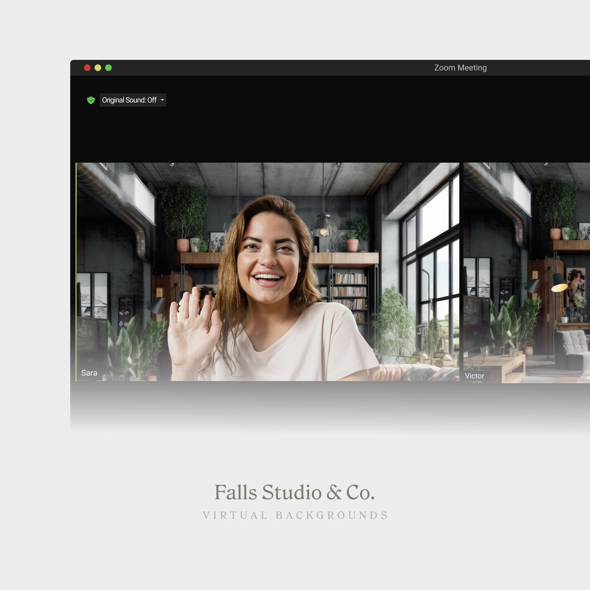 Industrial Virtual Meeting Background - Zoom, Teams, Skype, Google Meet ...