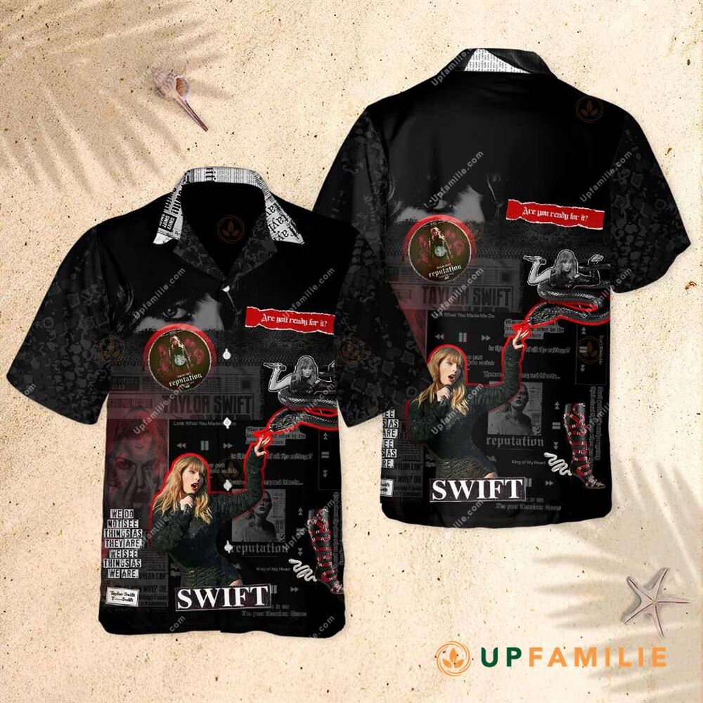 Taylor Hawaiian Shirt Reputation Era Outfit Inspo Eras Tour Fan Outfits ...