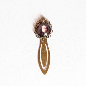 Franz Liszt Music Book Clip, Glass Cabochon Bookmark With Famous German ...