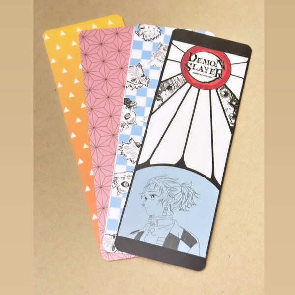 Demon Slayer Bookmark - Etsy