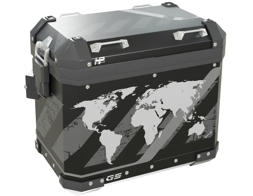 BMW GS OEM Touratech Panniers Trunks Wraps Set Decals Stickers for ...