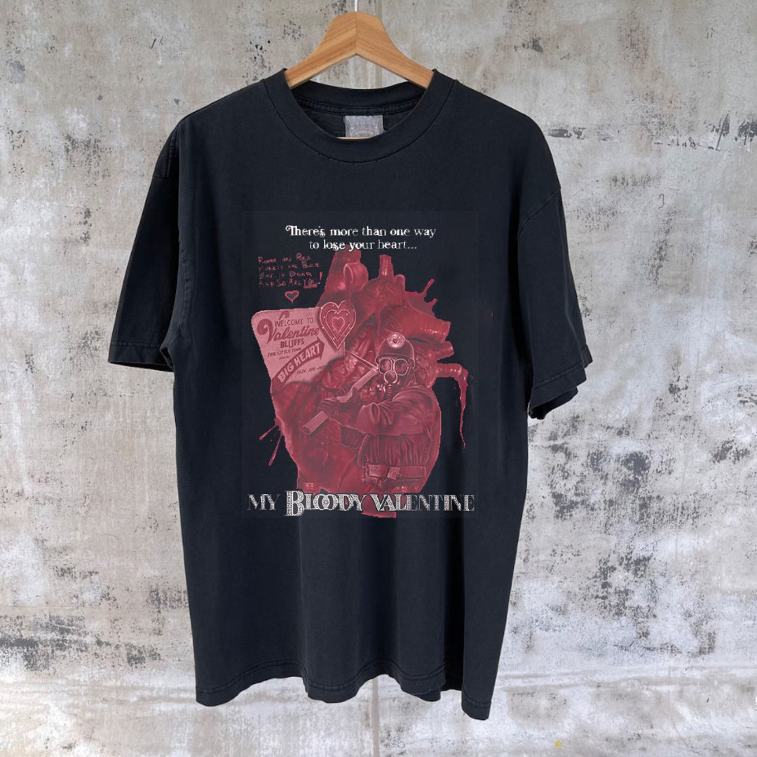 My Bloody Valentine T-shirt, Lose Your Heart T-shirt, Band Merchandise ...