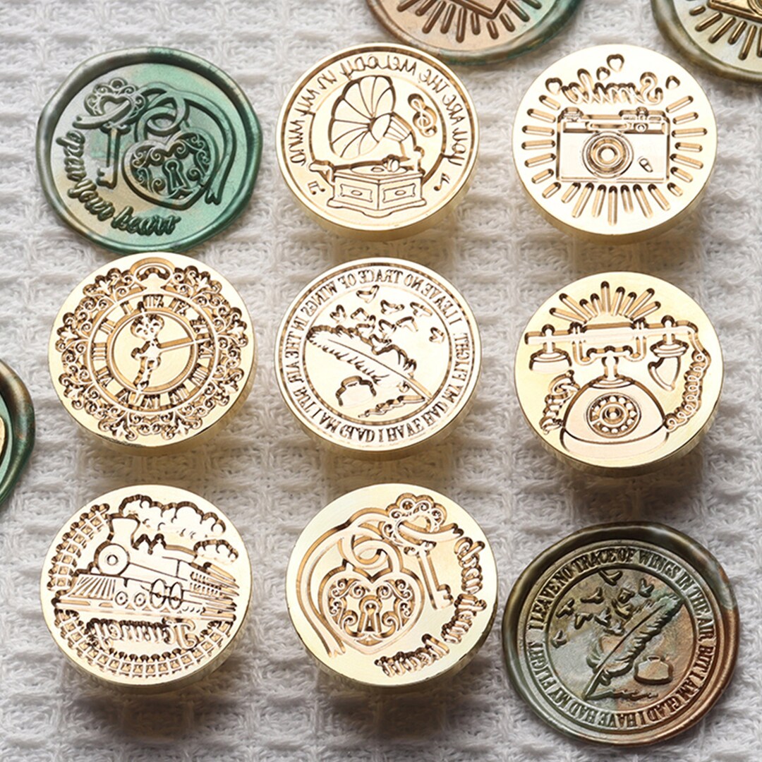 Time Series Seal 90 Designs Custom Wax Seals Stamps - Etsy